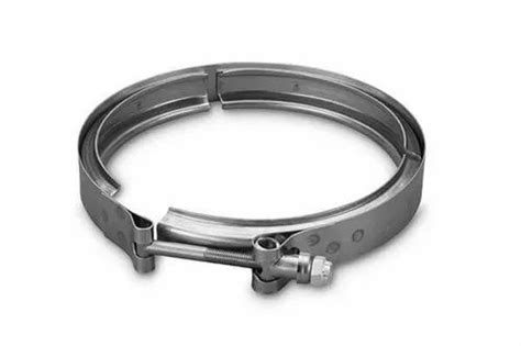 Silver Corrosion Resistance Round Polished Finish Stainless Steel Band