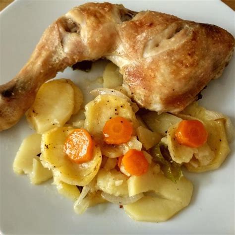 Pollo Con Papas