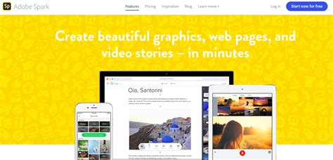 Adobe Spark Review Create Graphics Web Pages And Video Stories Here