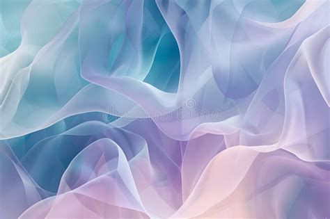 Abstract Pastel Colors Flowing Seamlessly Fluid Design Soft Hues Elegant Swirls Dreamy