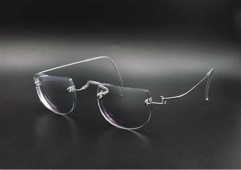 Handcrafted Stainless Steel Eyeglasses Yujo Unisex Custom Lens