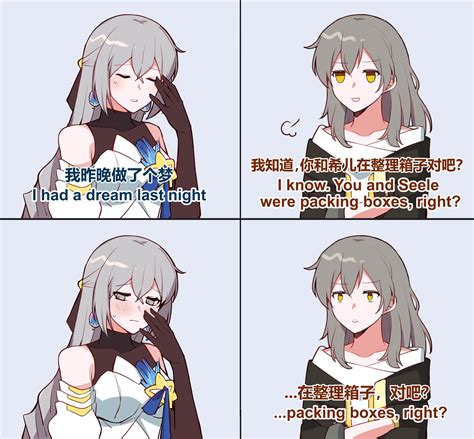 Trailblazer Stelle And Bronya Rand Honkai And 1 More Drawn By Sunny
