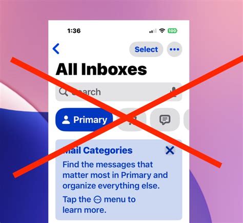 How To Disable Mail Categories On IPhone Return To Old Inbox Style