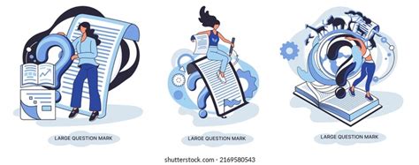 Ladge Question Mark Metaphor Problem Solution เวกเตอรสตอก ปลอดคา