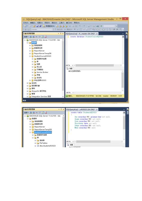 Sqlserve数据库实验报告数据库建立sqlserve资源 Csdn文库