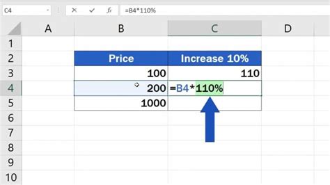 How To Calculate Percentage Increase In Excel