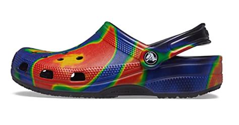 Crocs Unisex Adult Classic Solar Rainbow Clogs Just 2500