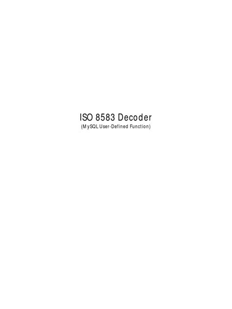 Iso8583 Udf Manual Pdf Parameter Computer Programming Information Technology Management