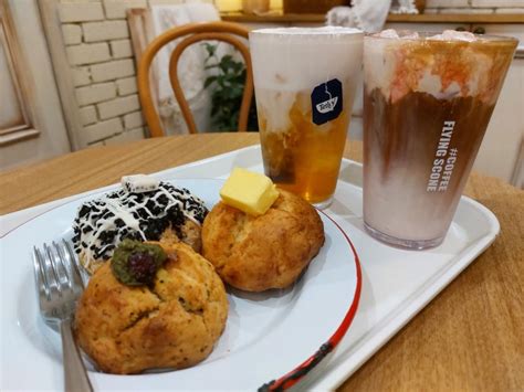 해운대 마린시티 간식 플라잉스콘 카페 본점
