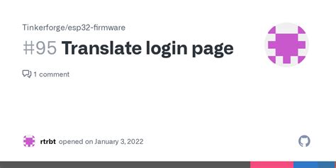 Translate Login Page Issue 95 Tinkerforge Esp32 Firmware GitHub