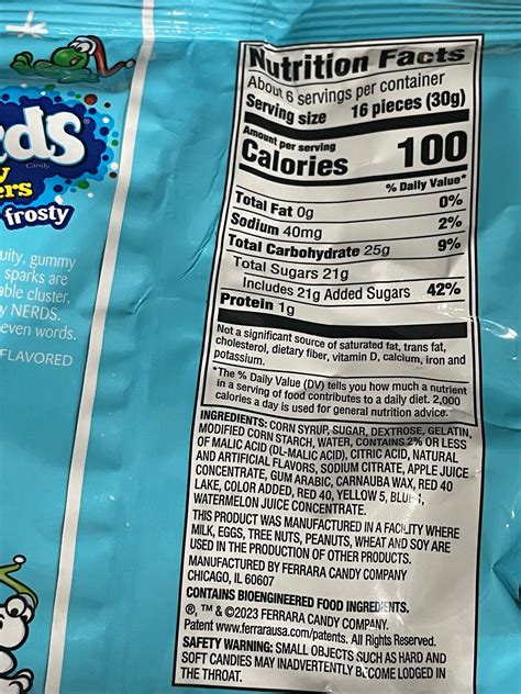 Nerds Holiday Clusters 6oz