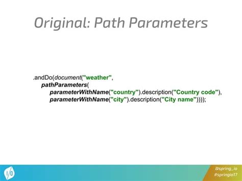 Introducing Spring Auto Rest Docs Spring Io 2017 Ppt