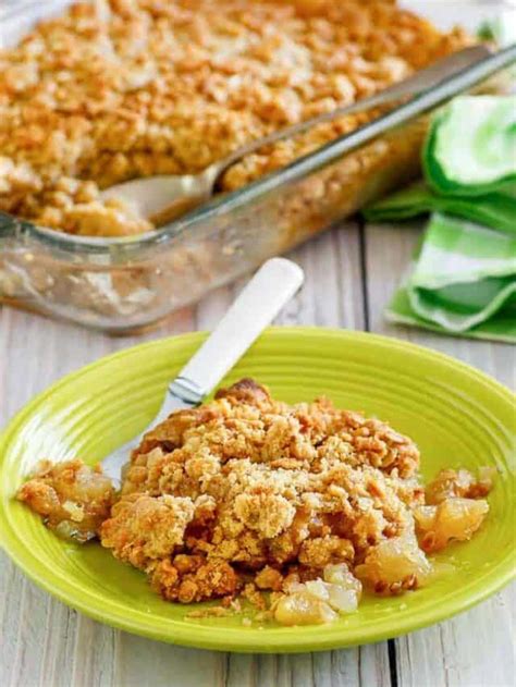 Best Ever Apple Crisp With Oats Recipe Copykat Recipes