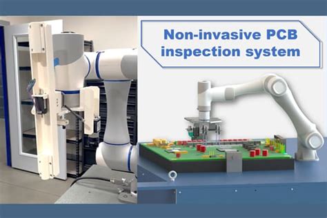 non invasive pcb testing system cobot