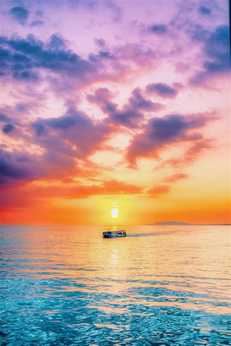 Salah Satu Sunset Cantik Yang Saya Ambil Di Nusa Tenggara Barat