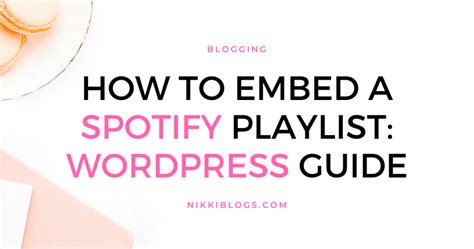 How To Embed A Spotify Playlist Wordpress Guide