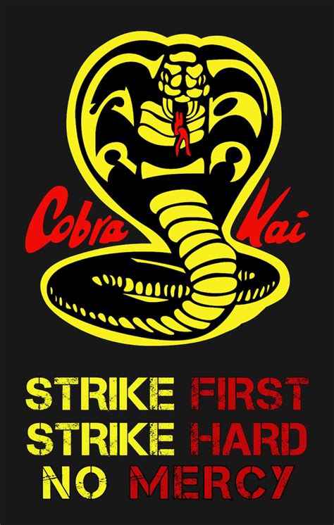 Cobra Kai Poster Etsy