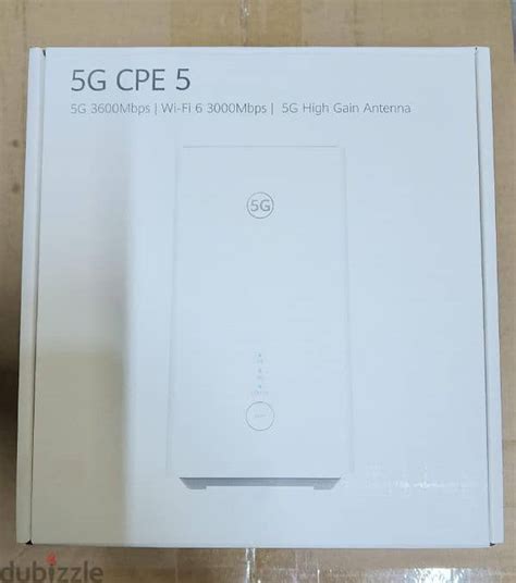 Stc 5g Cpe 5 Wifi⁶ With Box And Free Delivery Networking Communication 105233695