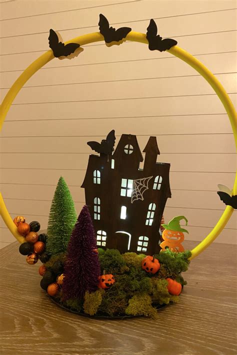 How To Make A Halloween Light Up Haunted House Celebrate And Decorate