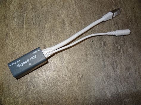 Poe Adaptér Injekotr Mikrotik Pasivní Gigabit 1gbit Aukro