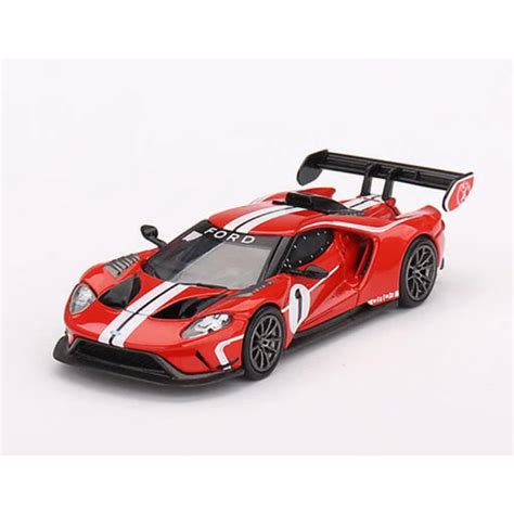玩三工作室 送膠盒 Mini Gt 603 福特 Ford Gt Mk Ii 紅 蝦皮購物