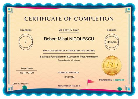 Robert Mihai Nicolescu On Linkedin Test Automation University