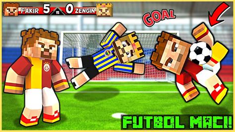 Zengİn Aİlesİ Vs Fakİr Aİlesİ Futbol MaÇi 😂 Minecraft Youtube