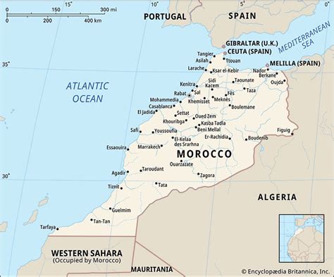 Morocco French Zone Berbers Sahara Britannica