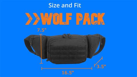 Wolf Pack The Ultimate Ccw Lumbar Pack For Active Lifestyles