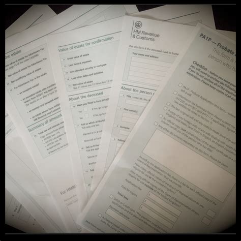 Probate Application Form The Probate Network