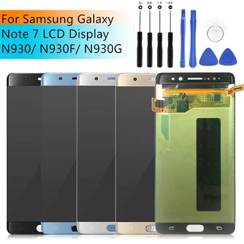 For Samsung Galaxy Note Fan Edition LCD N FD Display Touch Screen Digitizer Assembly For
