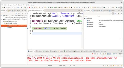 Epsilon Debugger Epsilon