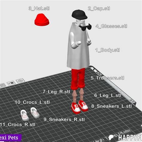 👻 Little Ghost And His Tiny Ghosts And A Set Of Snacks 80・ 3d File For 3d Printing・cults