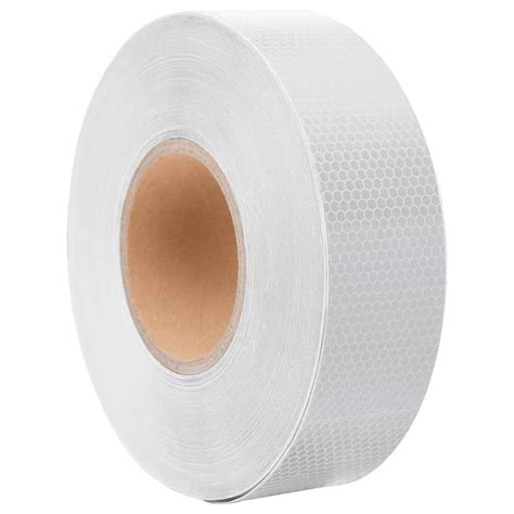 Bande réfléchissante Blanc 5 cmx50 m PVC vidaXL Leroy Merlin