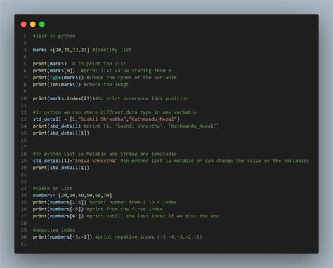 Python Datastructures Lists 100daysofcode Programming Sushil