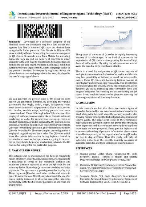 Review Of Types And Analysis Of Two Dimensional Bar Codes In Logistics