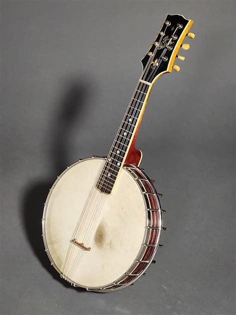 Gibson Mandolin Banjo Mb4 1920s W Ohsc Reverb