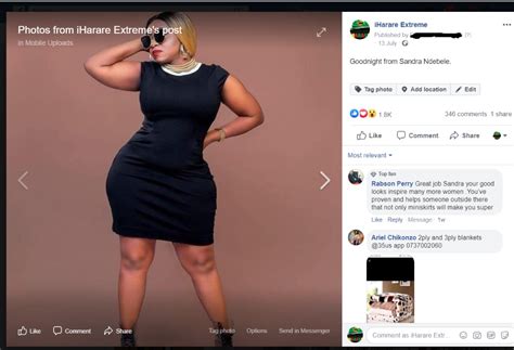 Sandra Ndebele Back With A Bang Sets Zim Social Media On Fire