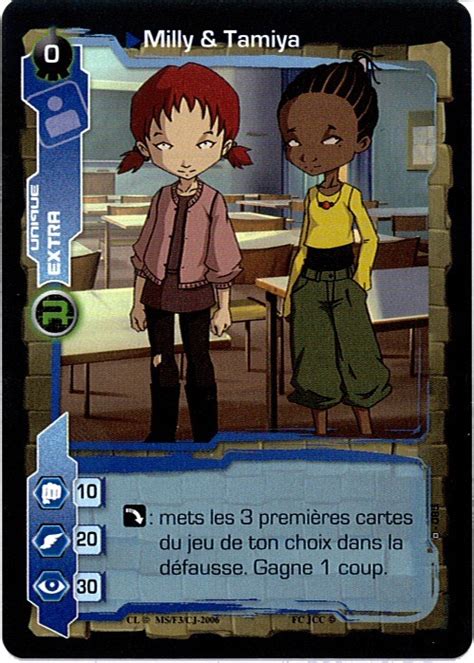 Milly Tamiya Carte Code Lyoko