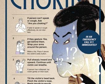 Choking Victim Poster - Etsy
