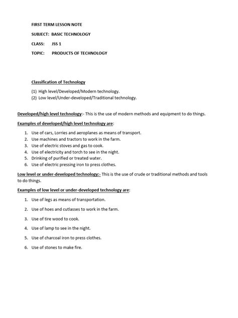 Week 2 Basic Tech Js 1 Notes Pdf