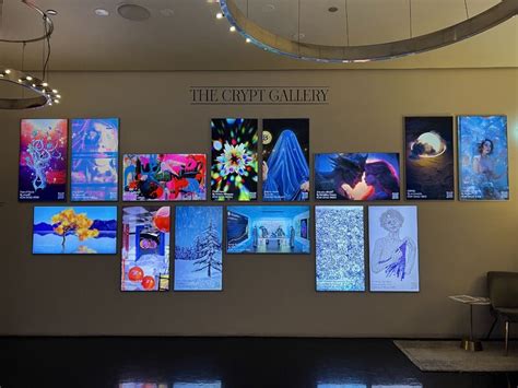 My Artwork Again In The Crypt Gallery New York Nice Start To The Week Two Months In A Row