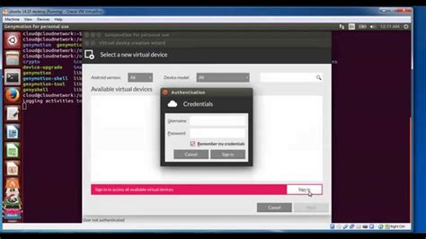 How To Install Genymotion 2 5 2 Android Emulator In Linux Mint 17 2