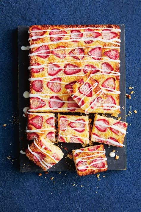 Strawberry And Condensed Milk Slice Recipe Condensed Milk Desserts