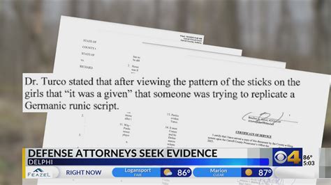 Delphi Defense Team Believes State Has Reopened Investigation Into