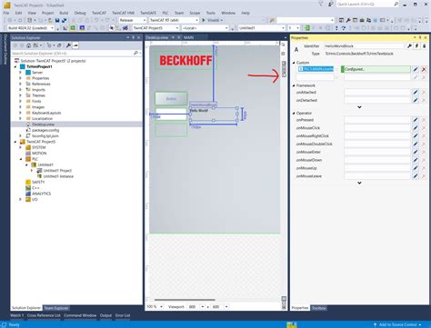 Twincat Hmi Your First Project Project Upload Server Config