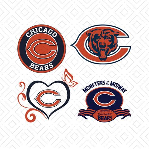 Chicago Bears Svg Bundle Sport Svg Chicago Bears Svg Mons Inspire