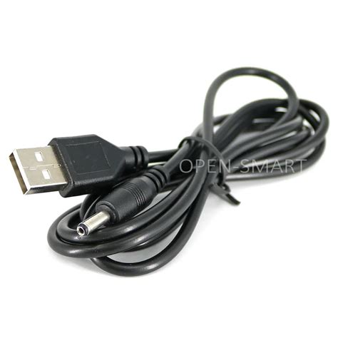 USB 5V To 5V DC Power Supply Adapter 3 5mm 5V DC Jack Cable Converter Module For Arduino