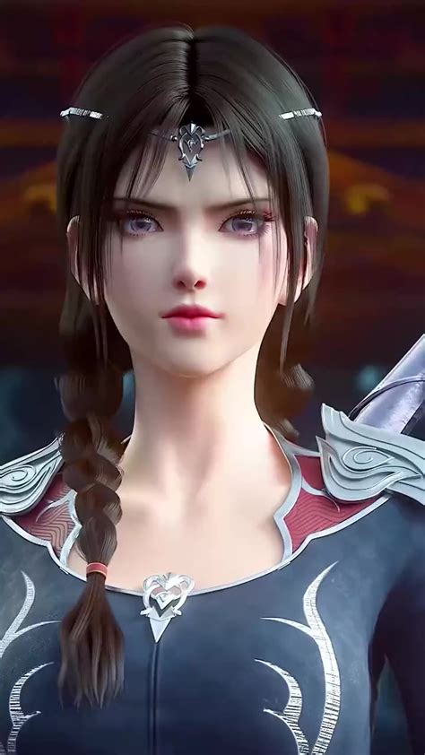 大主宰年番3d国漫女神：牧尘挑战学姐，画面太美 不得不看的国漫