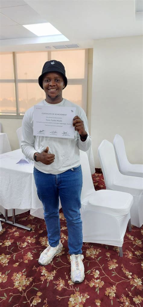 Telvin Tumbo On Linkedin Good Work And Determination Is Always Appreciated